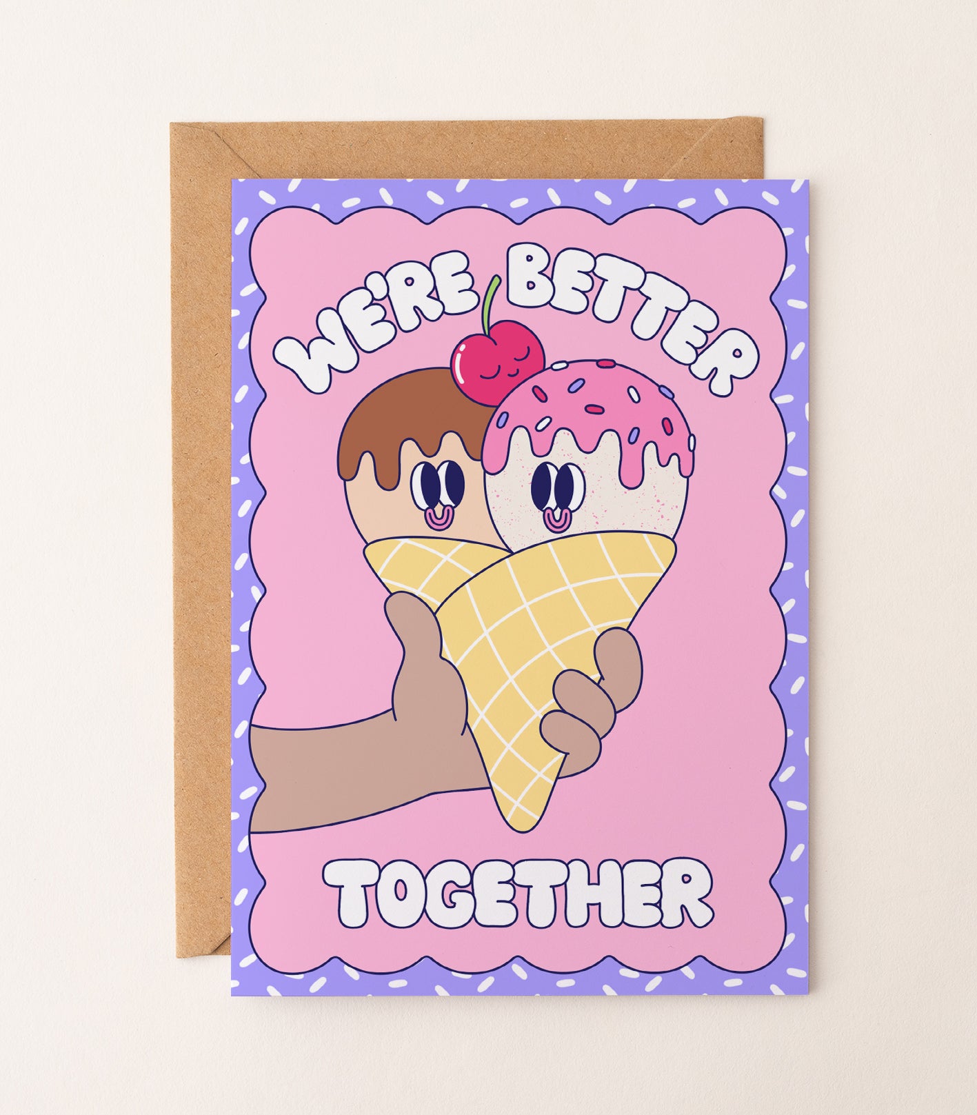 We're Better Together Card – Friendly Art Mart